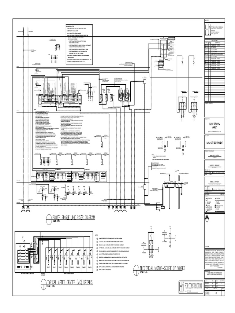Single Line Diagram - Terminal | PDF | Electrical Wiring | Electrical ...