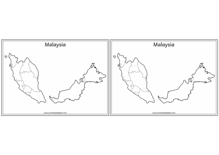 Malaysia Map | PDF