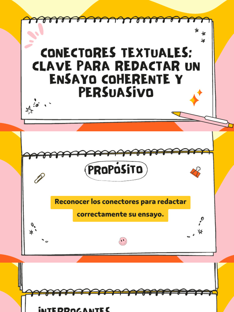 Conectores Textuales | PDF | Ensayos