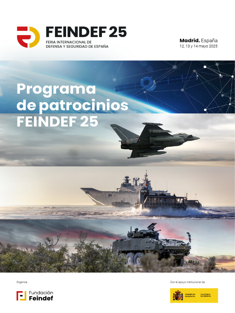 OK FEINDEF 25 Programa Patrocinios Es | PDF | Madrid | Red mundial