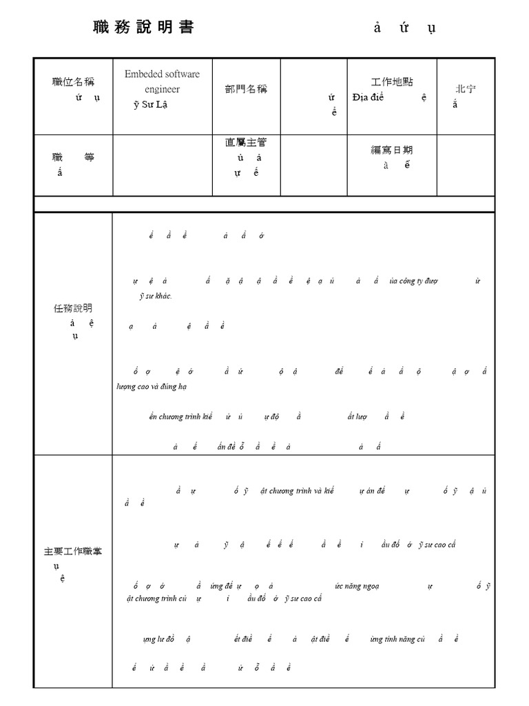 JD_Embedded software engineer (Senior & mid level) | PDF