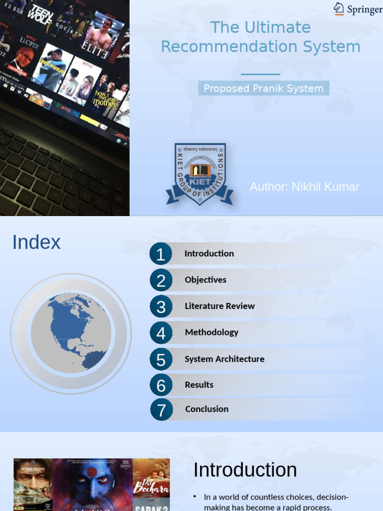 The Ultimate Recommendation System Proposed Pranik System | PDF | Information Science | Computing