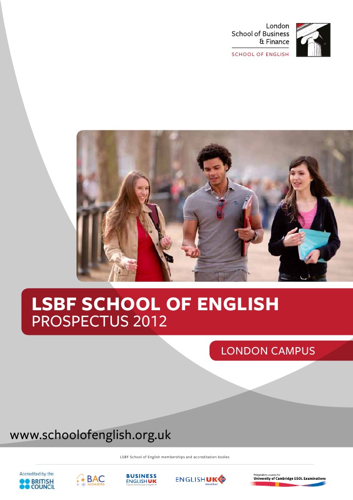 LSBF School of English: Prospectus 2012 | PDF | Postgraduate Education ...