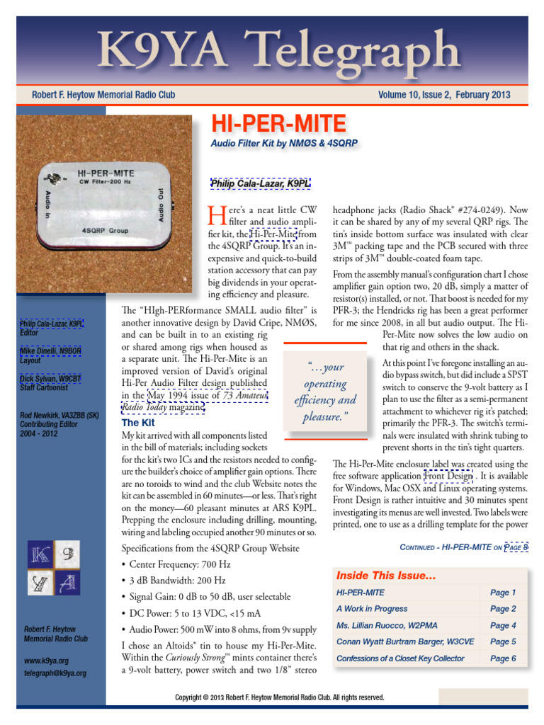 Hi Per Mite | PDF | Electronics | Electrical Engineering