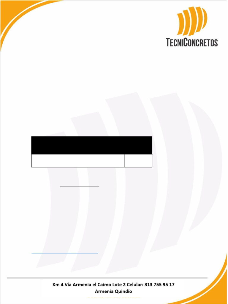 Propuesta Constructora Meco (Circunvalar Tebaida Pueblotapao) | PDF | Sociedad de ...