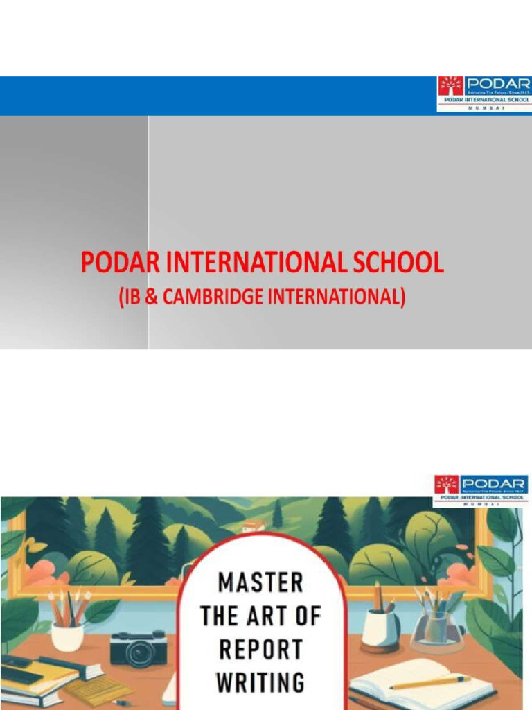 Report Writing PPT | PDF
