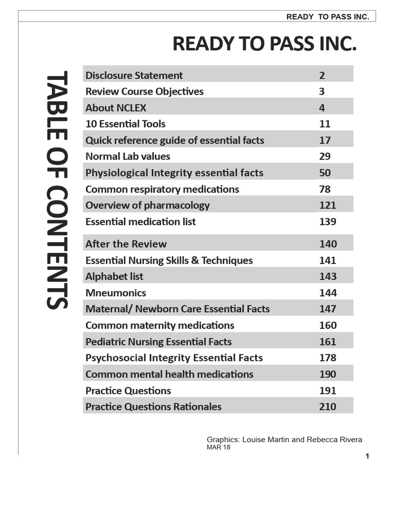 NCLEX Exam Overview and Study Guide | PDF | National Council Licensure ...