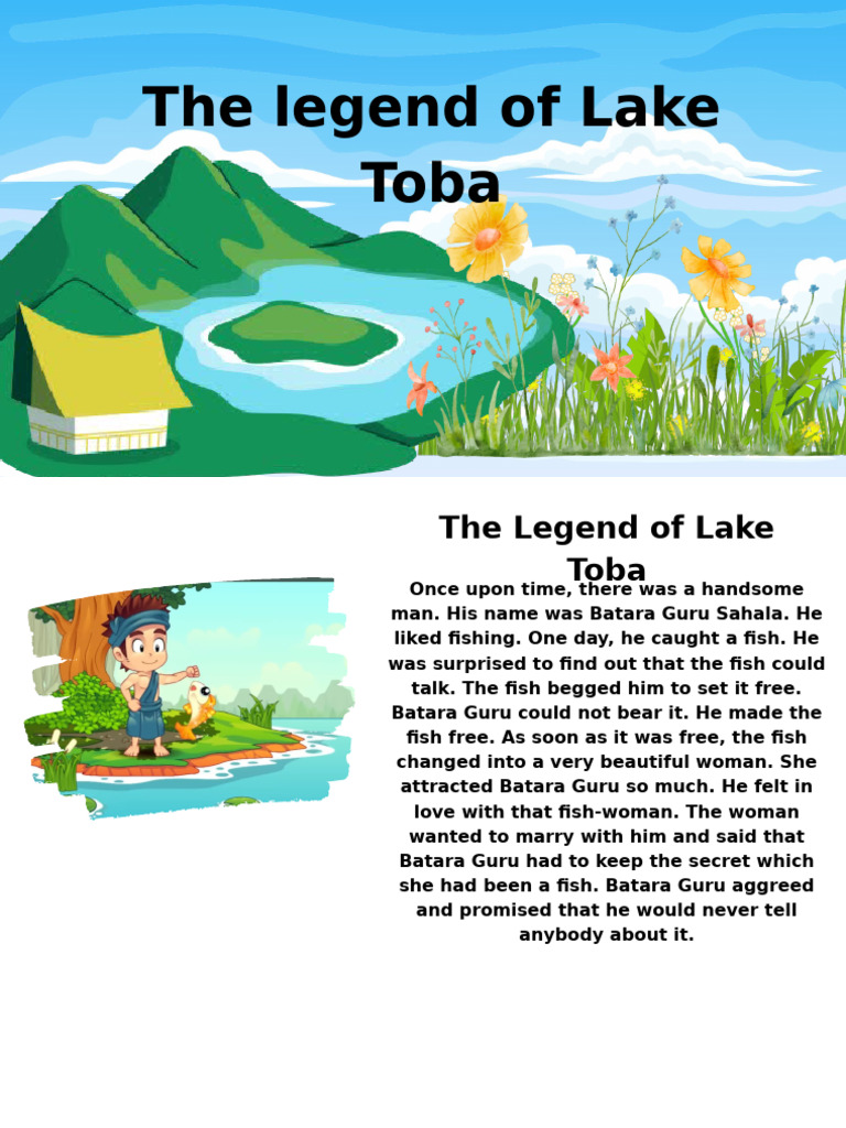 The Legend of Lake Toba | PDF