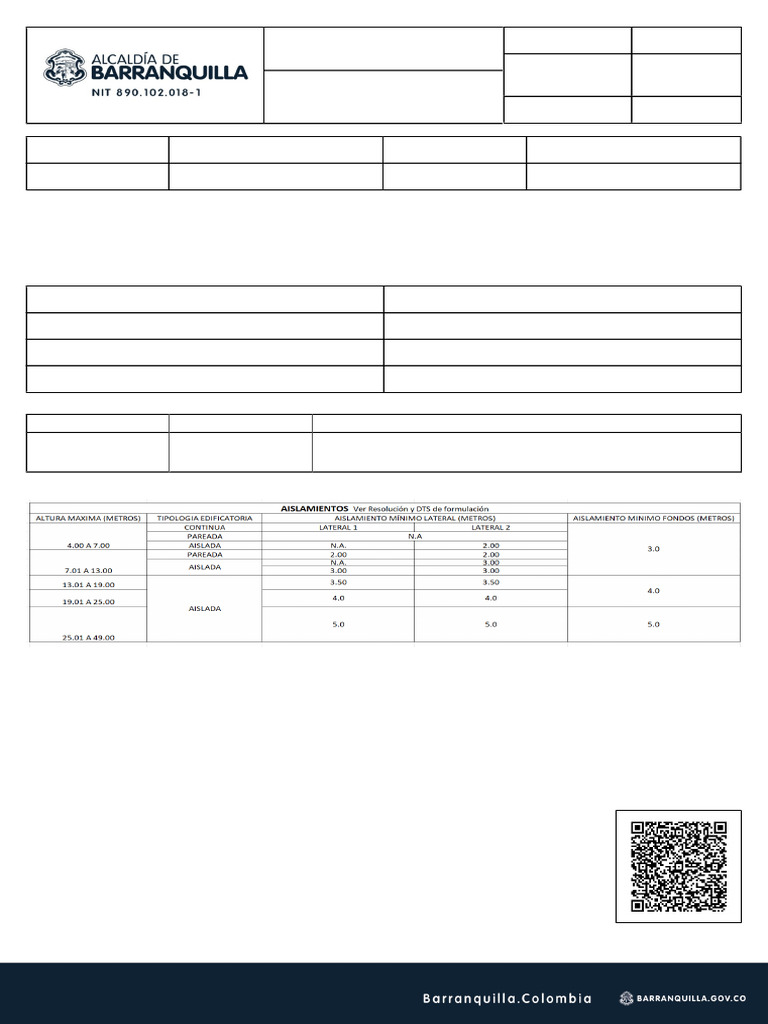 Certificado de Edificabilidad PEMP 080010101000004610012000000000 | PDF