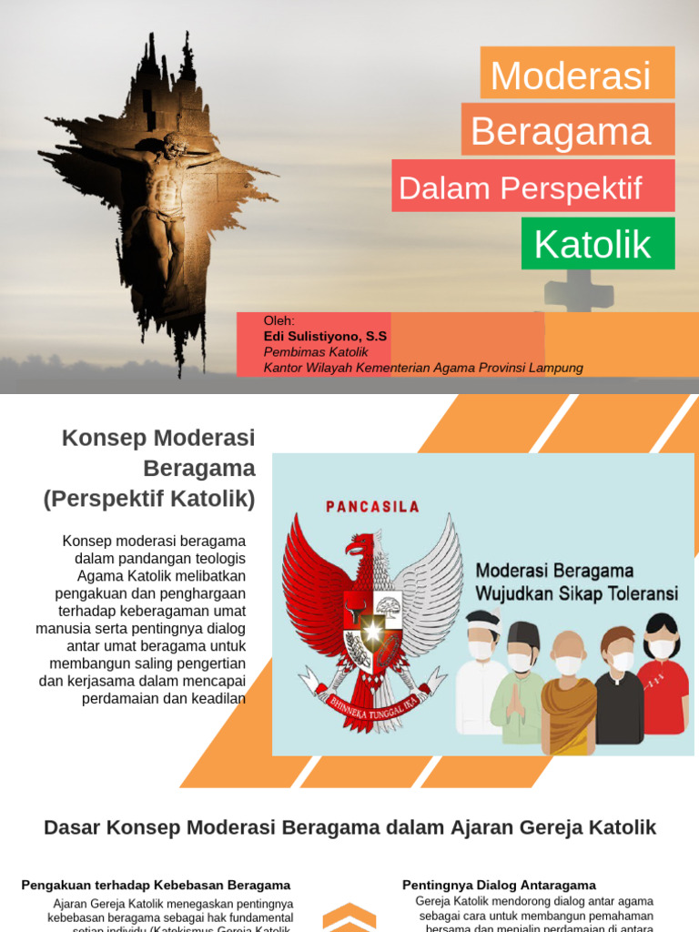 Materi Moderasi Bimas Katolik 2024 | PDF
