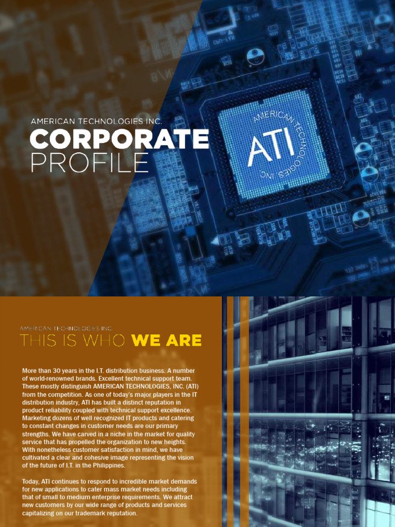 Intro ATI Company Profile | PDF
