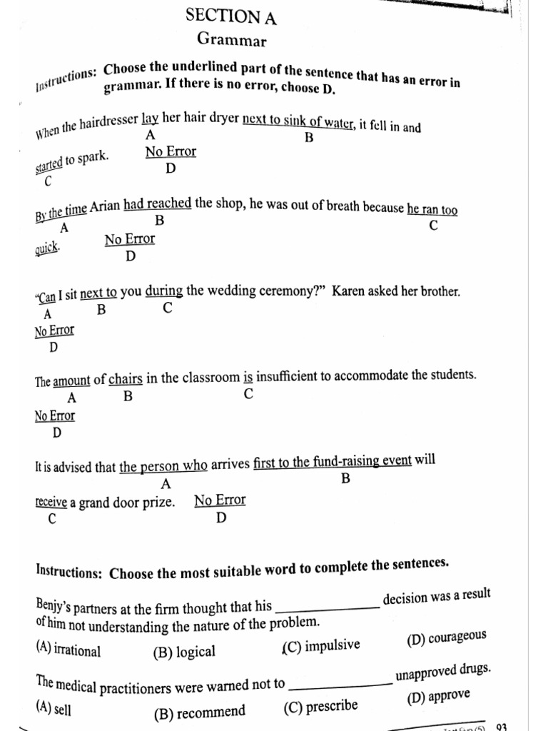 Grade 10 Exam | PDF
