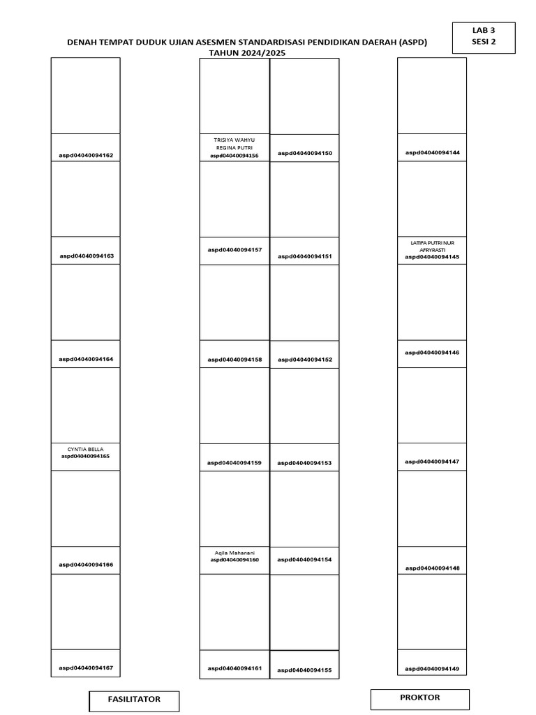 Denah - Lab 3 - Sesi 2 | PDF