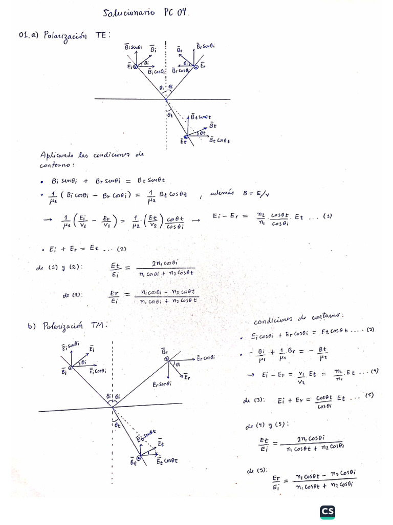 Solucionario PC04 | PDF
