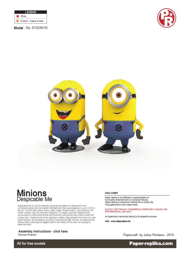 Minions Despicable Me | PDF