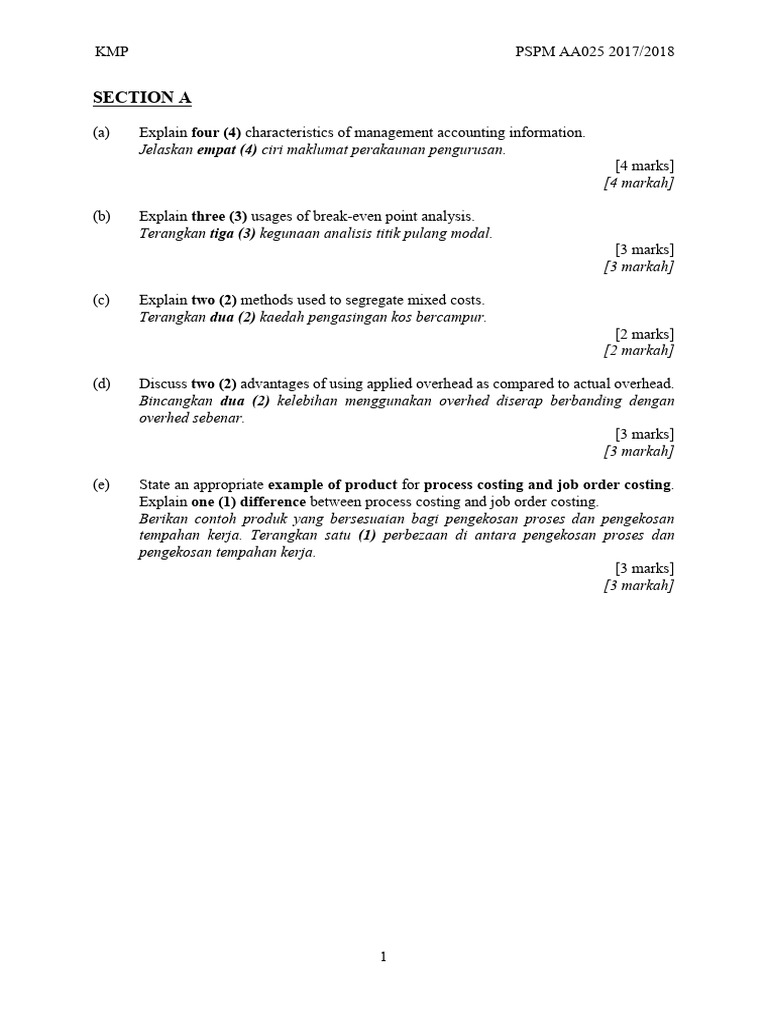 -Q- AA025 PSPM 1718 | PDF