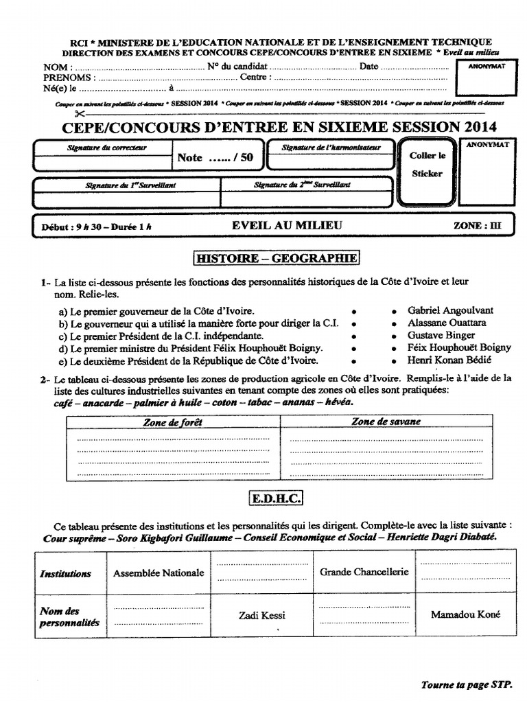 Cepe Zone3 Aem 2014 | PDF