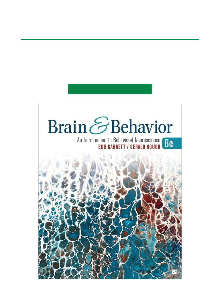 Brain & Behavior: 6th Edition Overview | PDF | Nervous System | Mental ...