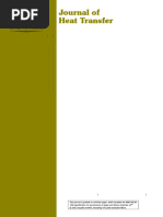 Handbook of Heat Transfer | PDF | Heat Transfer | Heat