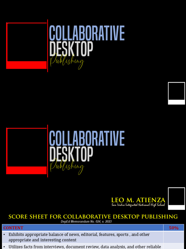 COLLABORATIVE-DESKTOP-PUBLISHING-MATERIAL | PDF | Typefaces | Serif