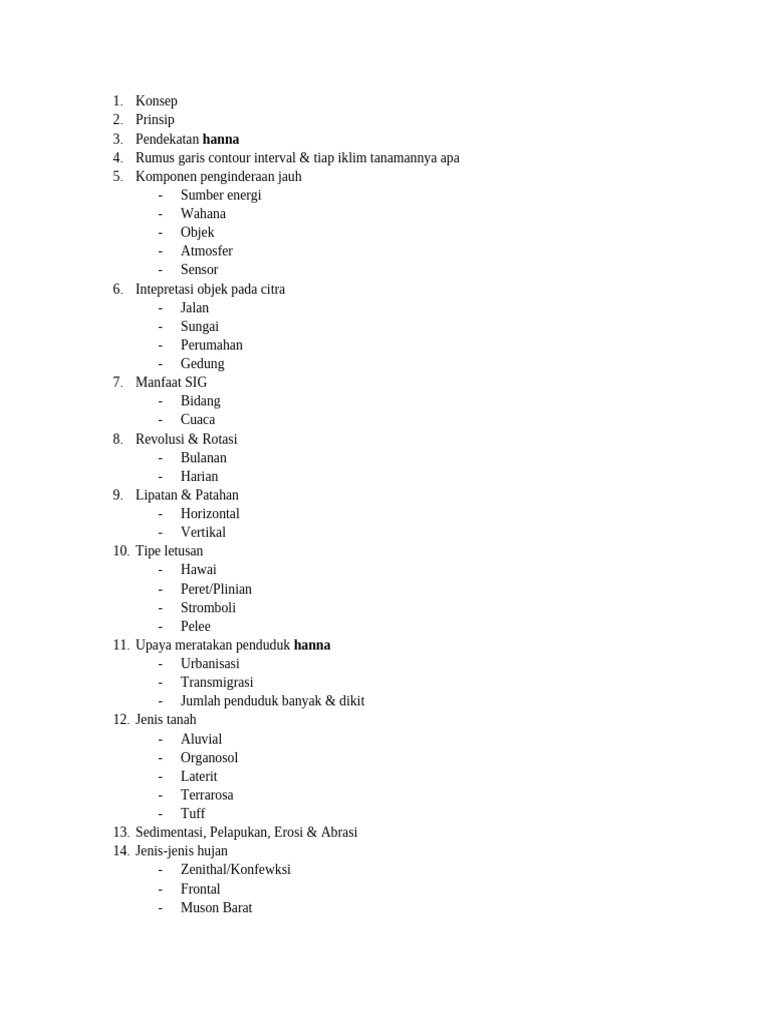Kisi Kisi Geo Us Pat | PDF