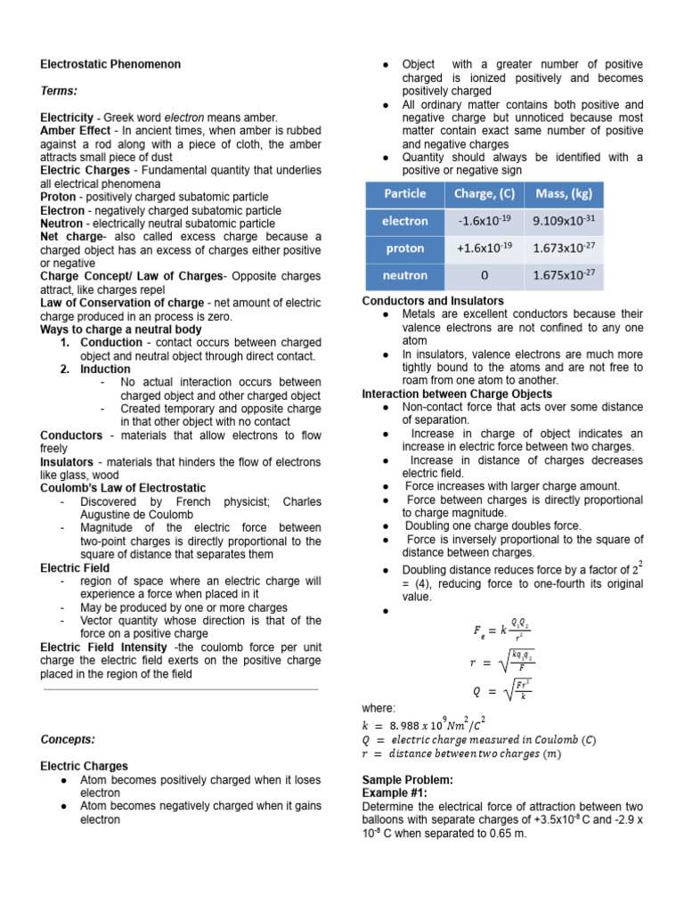 3RD QTR General Physics 2 | PDF | Electric Charge | Capacitance