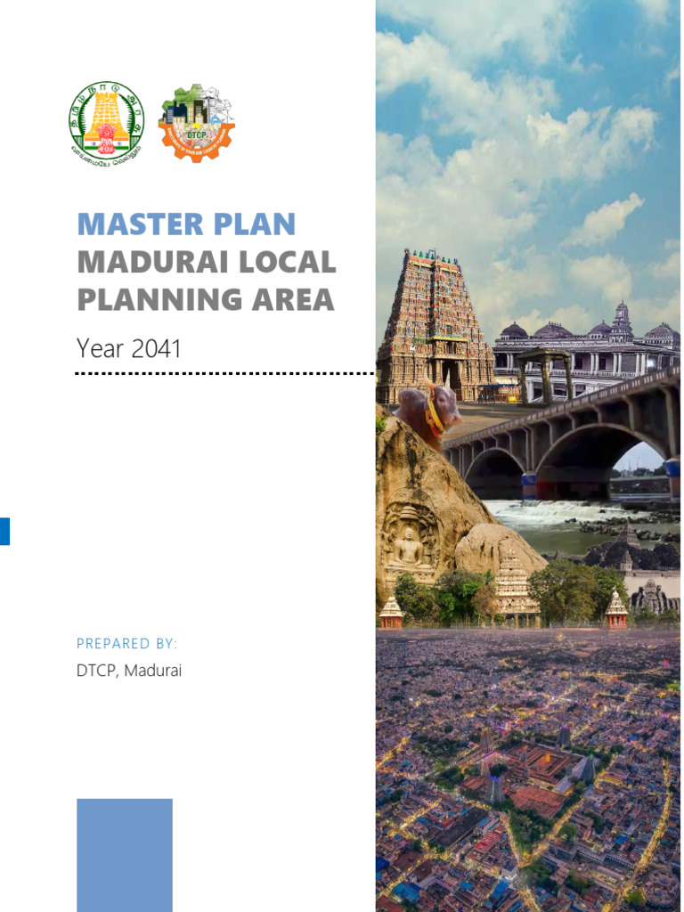 Madurai Master Plan 2041 Overview | PDF | Infrastructure | Green ...