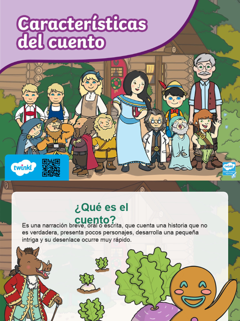 Estructura del Cuento: Inicio, Desarrollo, Final | PDF | Cuentos