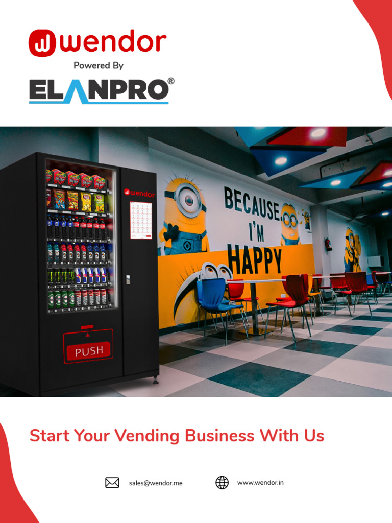 Elanpro Wendor Catalouge | PDF | Vending Machine | Personal Computers