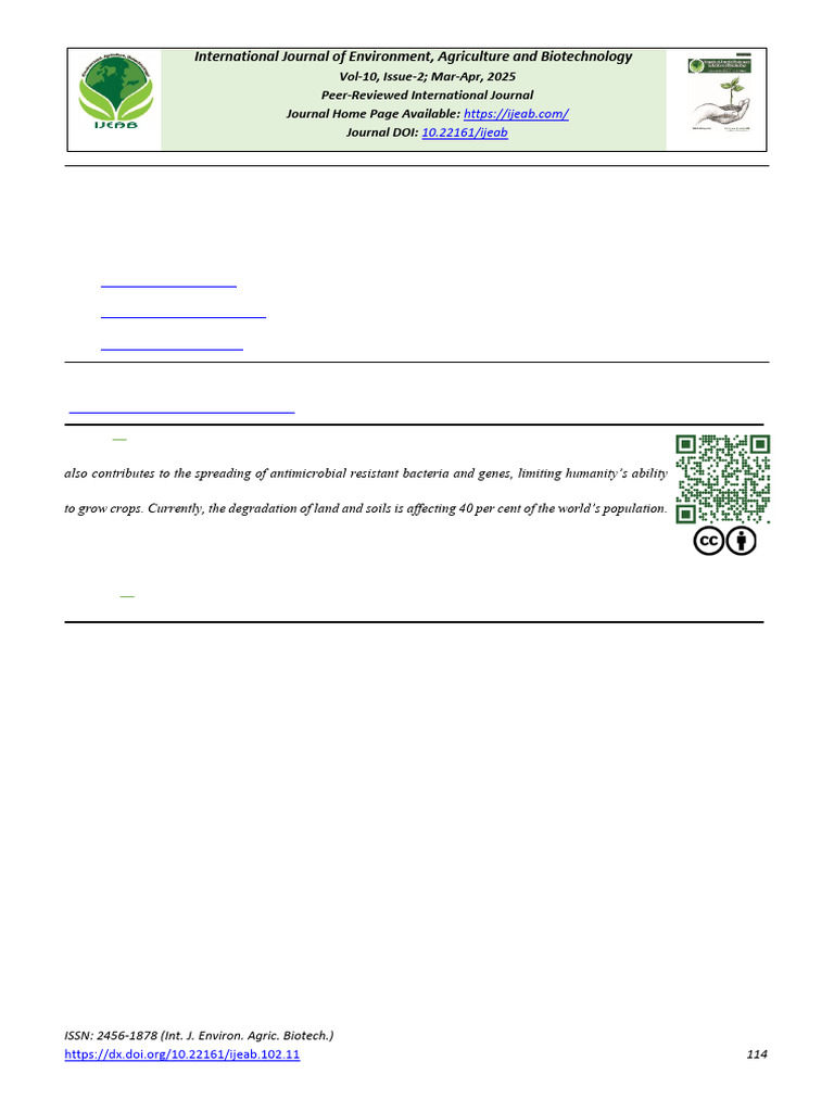 Soil Pollution and Its Effects On Agriculture | PDF | Soil | Agriculture