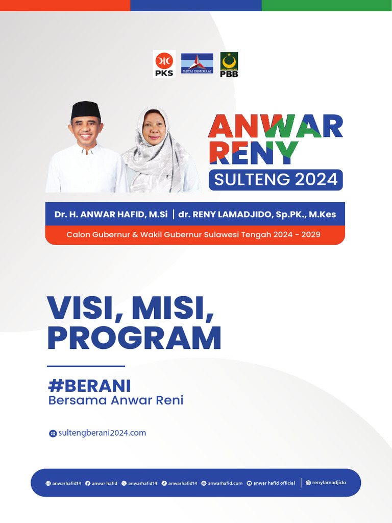 Visi Misi & Program - Anwar Reny (Berani 2024) | PDF
