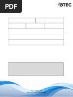 BTEC Learner Submission Declaration Form | PDF
