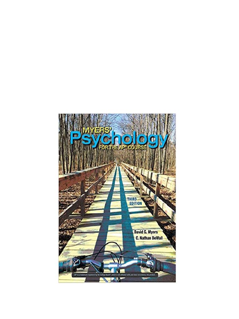 (Ebook PDF) Myers Psychology For The AP Course 3rd Edition by David ...