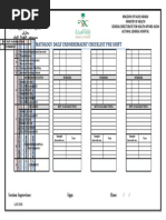 Hospital Staff Duty Roster Overview | PDF