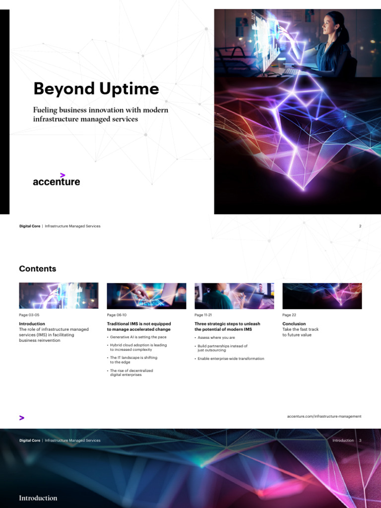 Accenture DC IMS POV Report | PDF | Cloud Computing | Artificial ...