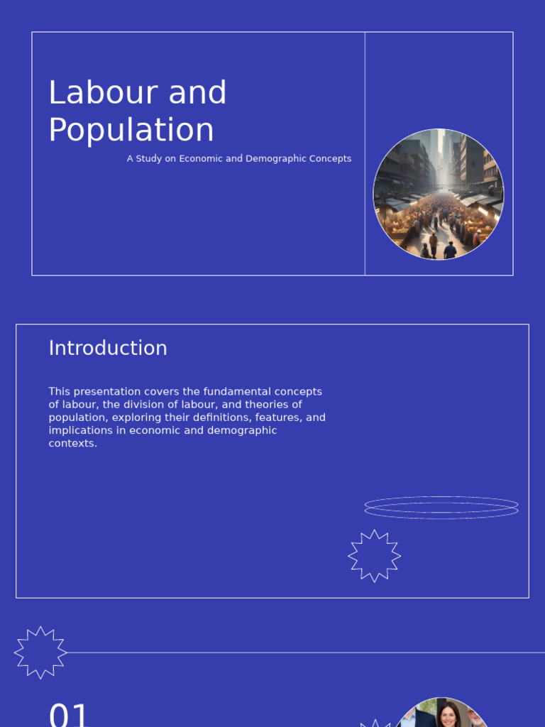 Labour and Population Dynamics Explained | PDF | Division Of Labour ...