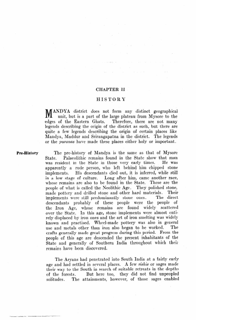 Mandya 1967 Chapter | PDF