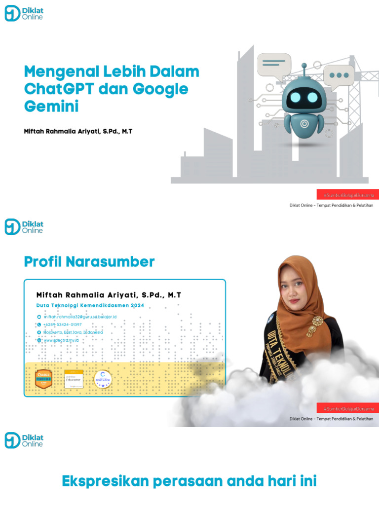 DAY 2 - Mengenal Lebih Dalam ChatGPT Dan Google Gemini | PDF