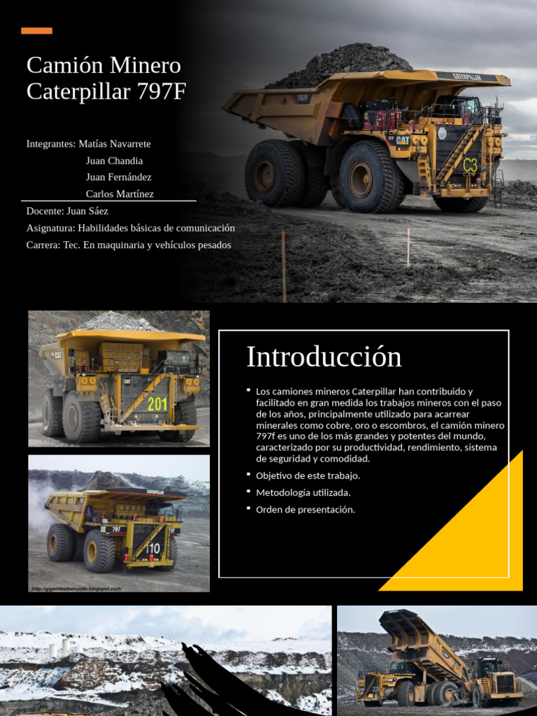 Camion Minero 797f | PDF | Minería | Camión