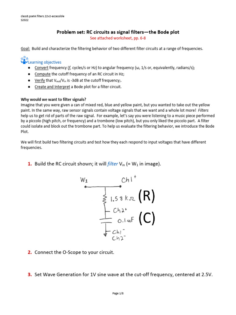 Class8.Pset4.Filters.22v2 Accessible | PDF | Decibel | Frequency