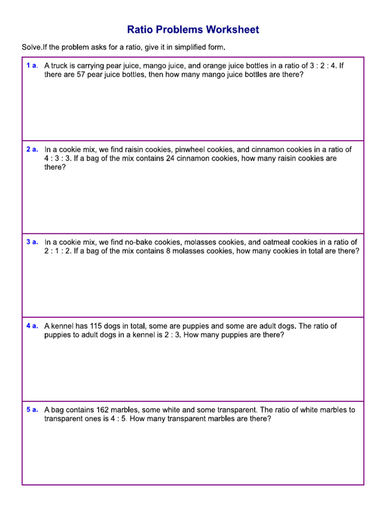 Ratio Grade 7 Maths | PDF