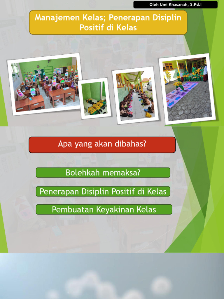 Penerapan Disiplin Positif | PDF