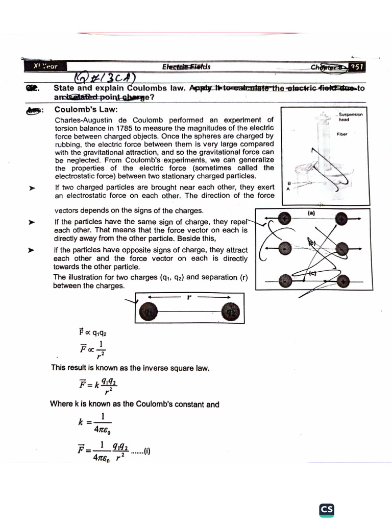 Physics Section C | PDF