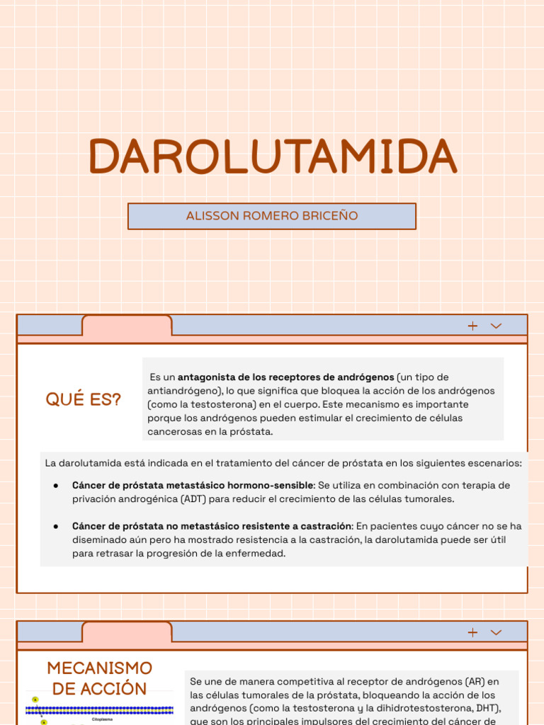 Daro Lut Amida | PDF | Farmacocinética | Cancer de prostata