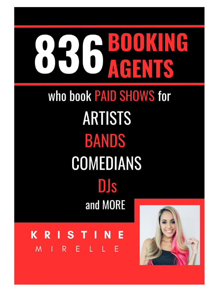 Tips for Booking Agents and EPKs | PDF | Southern United States | Concert