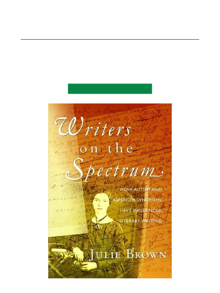 Writers On The Spectrum How Autism and Asperger Syndrome Have ...
