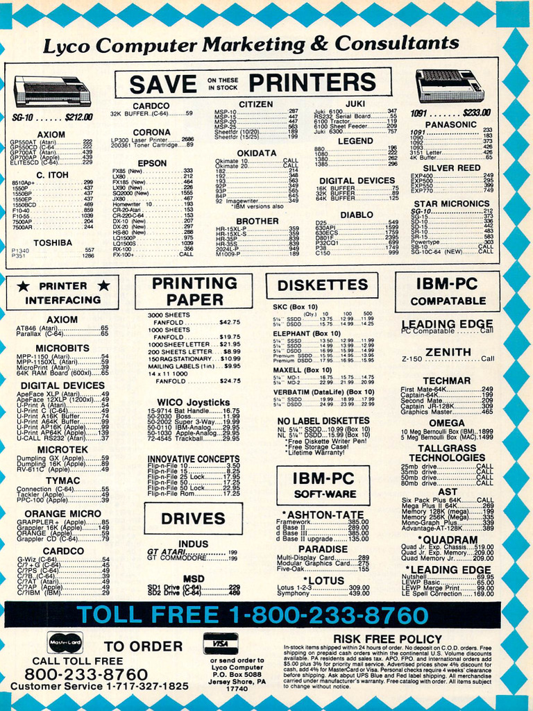 Compute Issue 066 1985 Nov-27 | PDF | Printer (Computing) | Computer ...