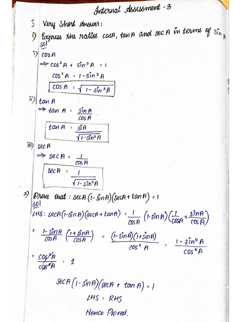 Math Internal Assessment 3 | PDF