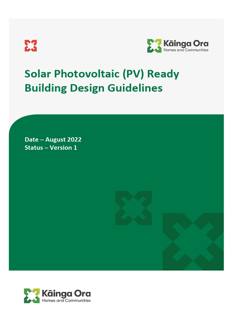 Solar Photovoltaic Building Design Guidelines | PDF | Photovoltaic ...