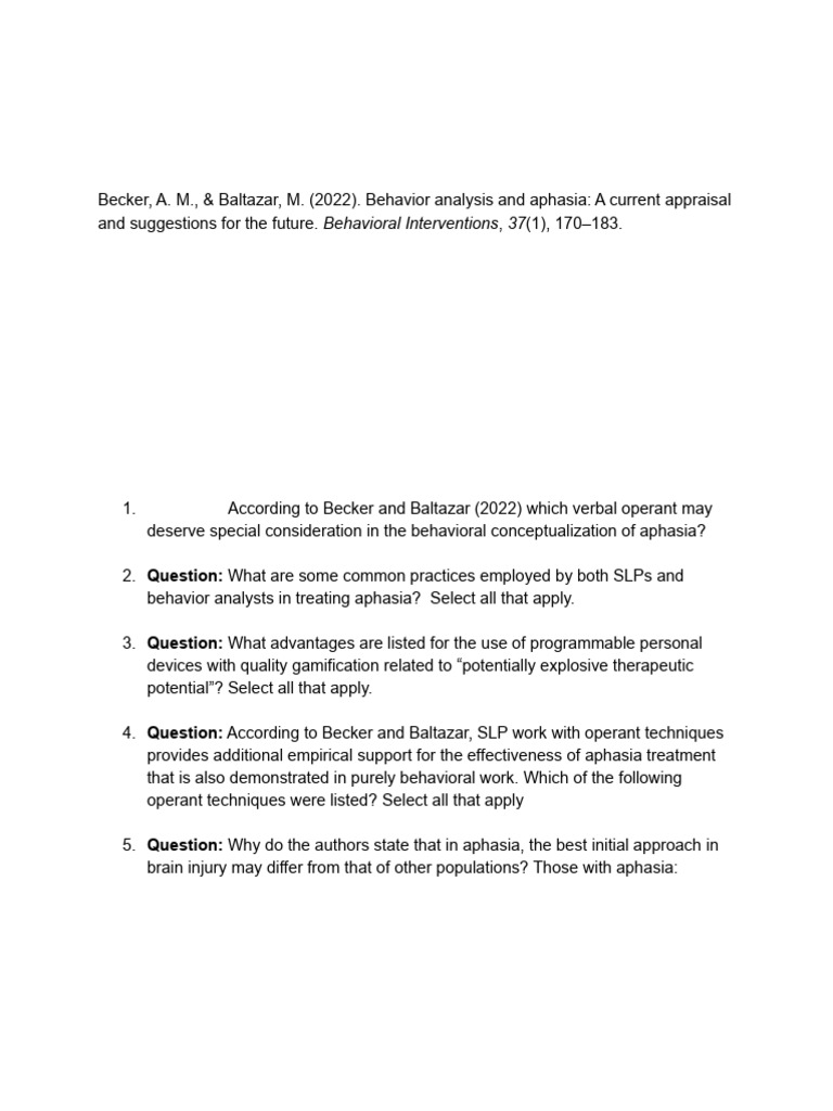 5070 Unit 2 Reading Questions | PDF